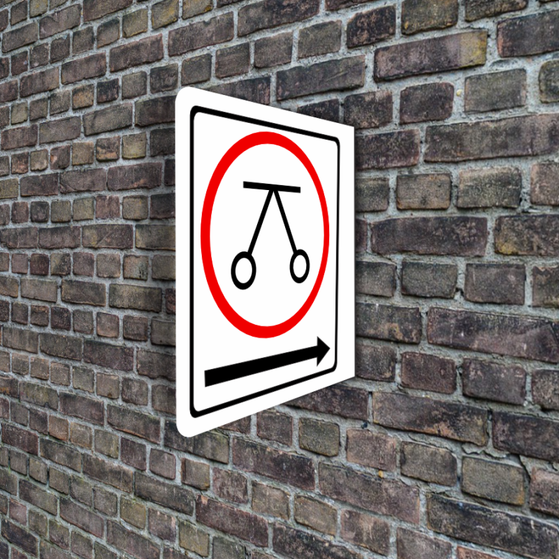 Affiche de sécurité-incendie en L recto-verso: Borne siamoise avec ...