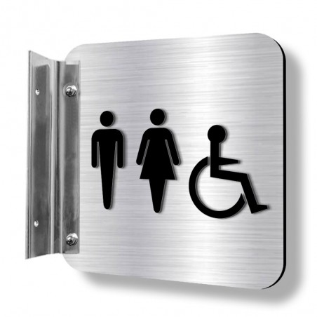 Toilet signs and plaques